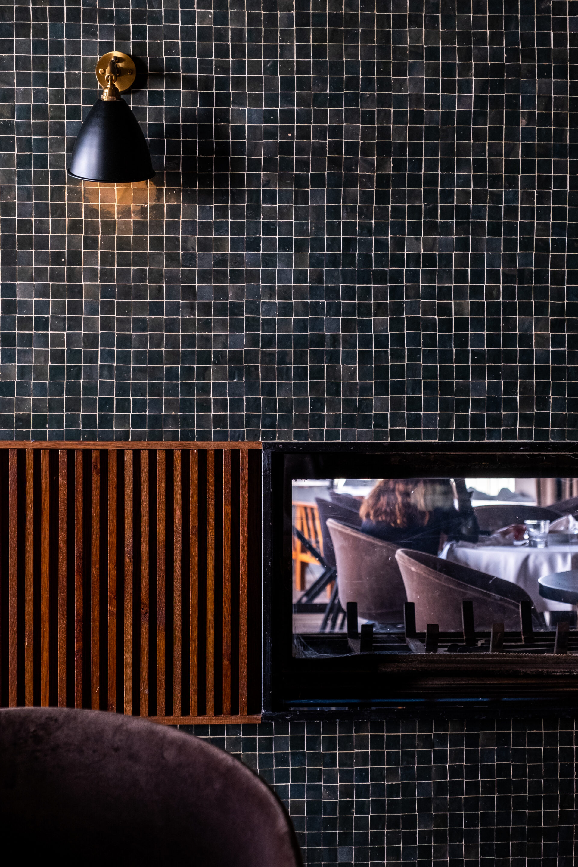 Le zellige dans les espaces de restauration