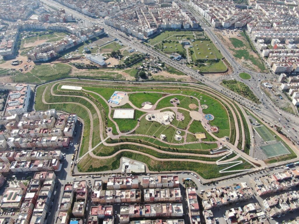 Réhabilitation de la décharge Sidi Moumen, Casablanca, Maroc