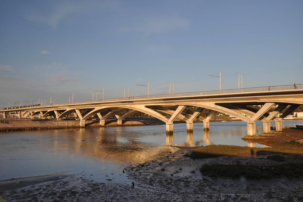 Le pont Hassan II - Rabat, Salé