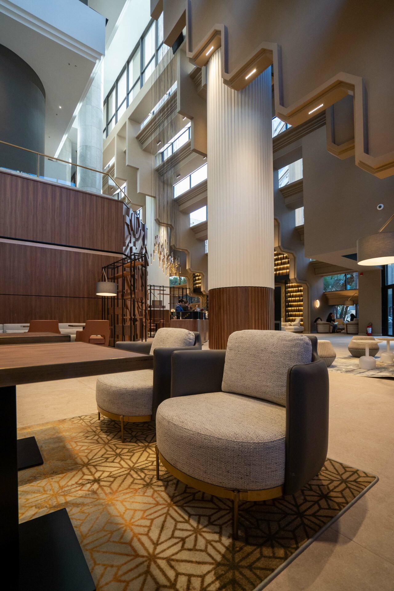 Lobby de l’Hôtel Marriott – Casablanca - A+E Magazine