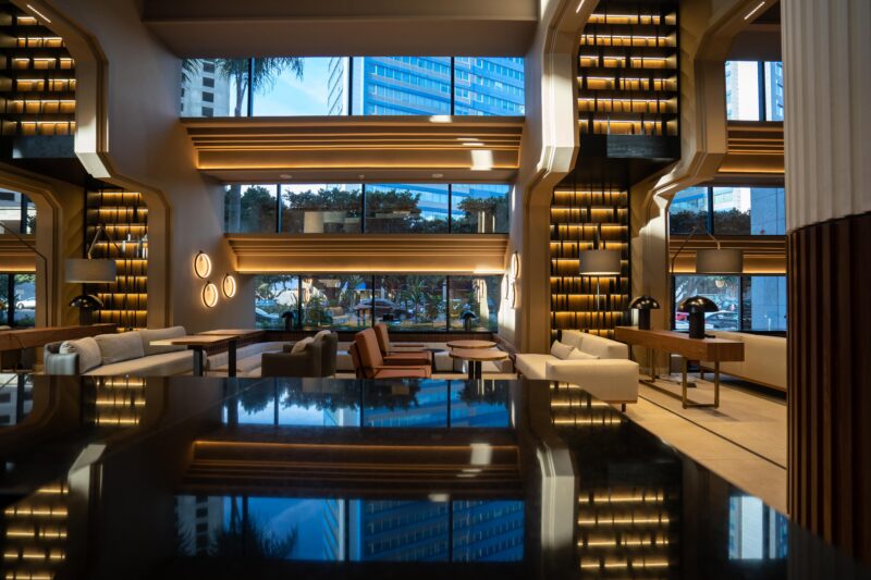 Lobby de l’Hôtel Marriott – Casablanca - A+E Magazine