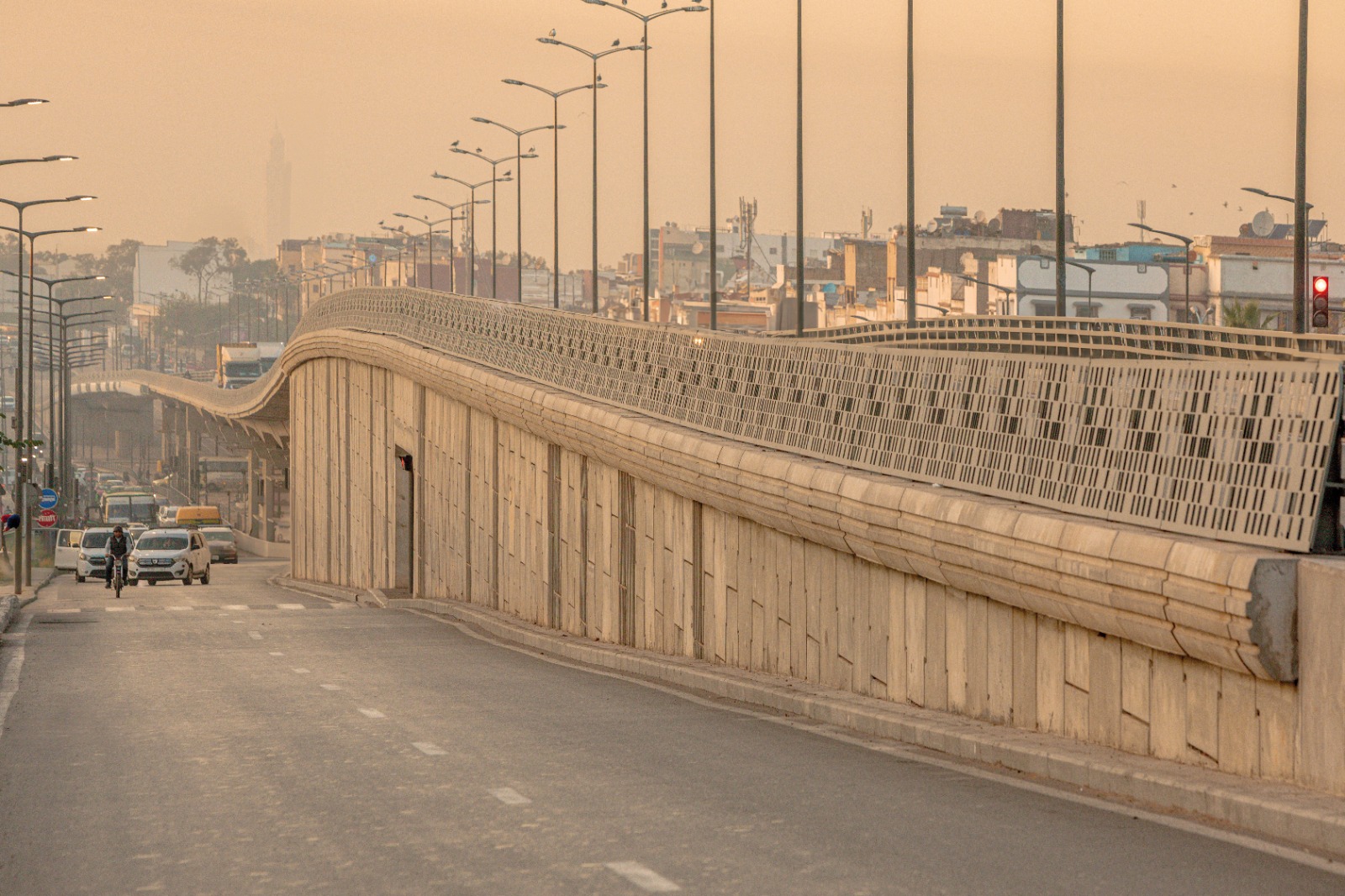 Nouveau pont urbain Mohammed VI - Casablanca