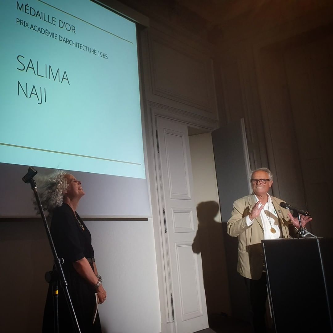 Salima Naji honorée par la grande médaille d’or de l’académie d ...